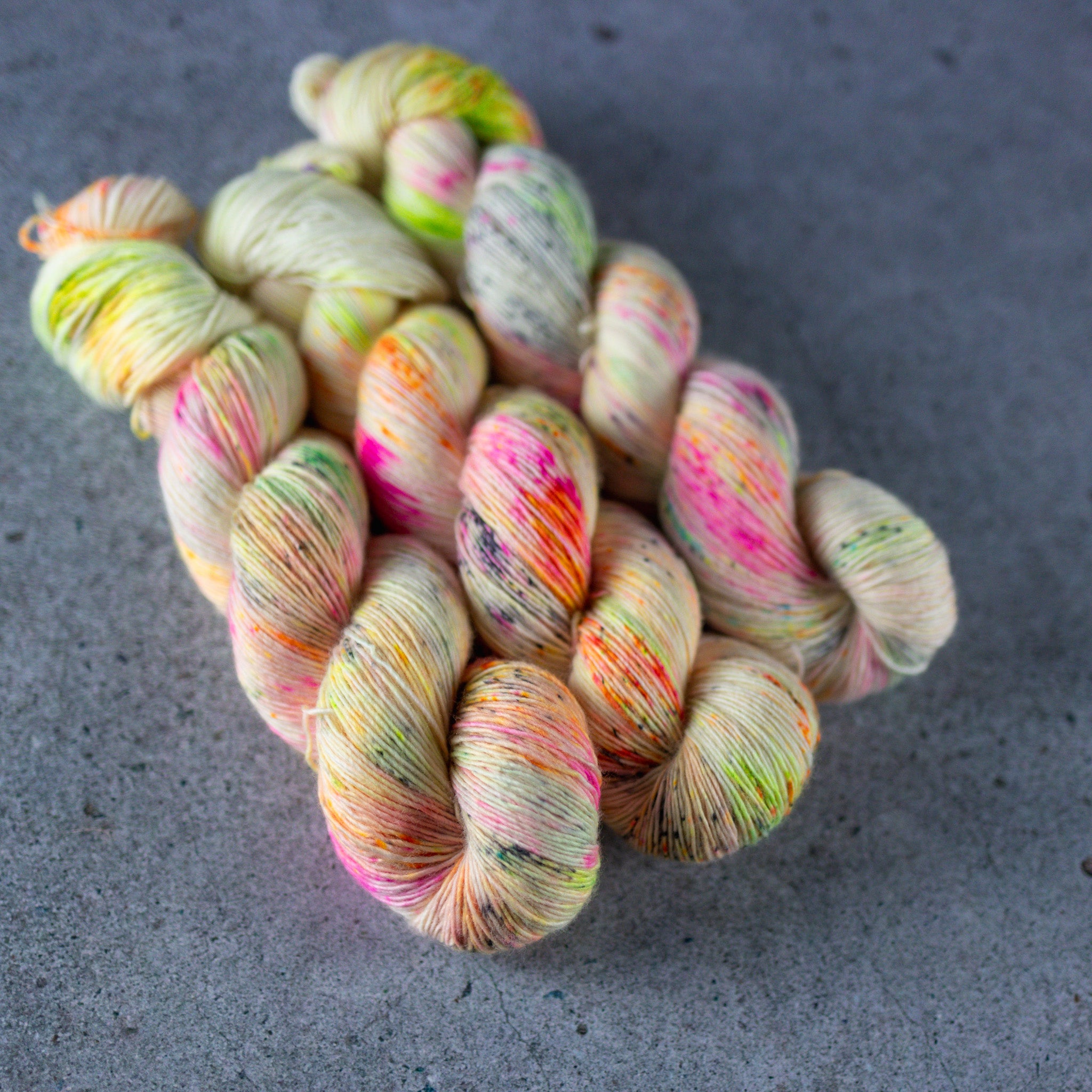 Turn the Lights Off, hand dyed yarn, BKD yarn – Boredom Kills Design BKD
